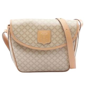 Celine Sac bandouli&egrave;re en toile Pre-owned - Femme - Pre-owned - Beige - Taille: ONE Size
