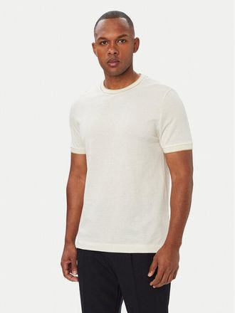HUGO BOSS T-Shirt H-Thompson 81 50565742 Creme Regular Fit