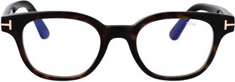 Tom Ford unisex, Accessoires, Brun, Taille: 48 MM Ft6130-B Optical Frame