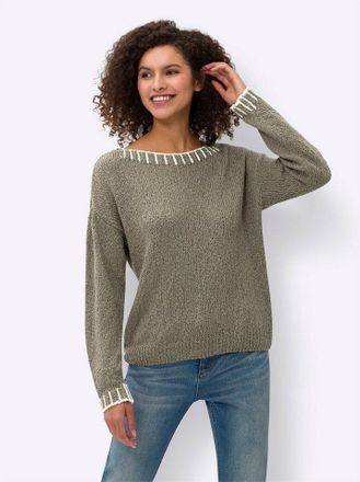 Heine Strickpullover Pullover Langarm