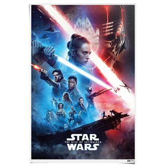 Reinders Poster, Star Wars, Hobbyraum, Poster, Wanddeko, Room Decor, 150 gr. gl&auml;nzend Bilderdruckpapier, Rot, 91,5 x 61