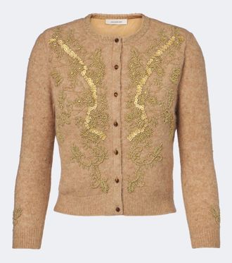 Jacques Wei Cardigan mit Zierperlen