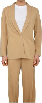 Nenette Femme, Vestes, Beige, Taille: 38 FR Giacca