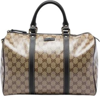 Gucci Sac Boston Pre-owned - Femme - Pre-owned - Beige - Taille: ONE Size