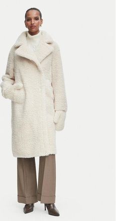 Rinascimento Rinascimento Kunstfellmantel CFC0127146003 Creme Oversize