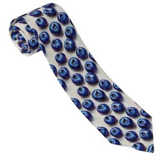 Generic Mignonne Myrtille 1 Impression Cravatte Décontractée Cravates Polyvalente Cravates Hommes Pour Accessoires Mariages Célébrations