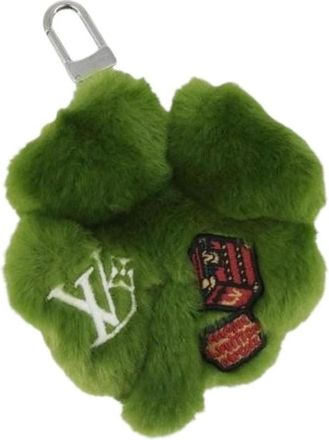 Louis Vuitton Pre-owned Vintage Fur Bag Charm - Femme - Pre-owned - Vert - Taille: ONE Size