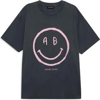 Anine Bing T-shirt Wagner Smiley Anine Bing