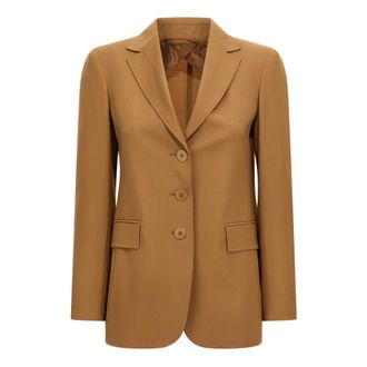 Max Mara Nice Blazer - - Jackets - Damen - Braun - 2XS