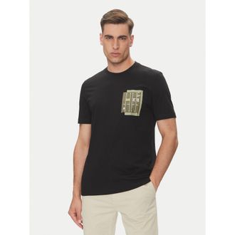 HUGO BOSS T-Shirt Te_Container 50546920 Schwarz Regular Fit