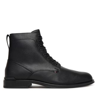 Tommy Hilfiger Stiefel Tommy Hilfiger Corporate FM0FM05577 Schwarz