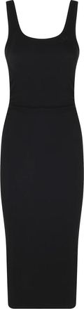 MC2 Saint Barth Femme, Robes, Noir, Taille: 40 FR Jennifer Rib Midi Dress