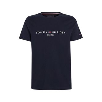 Tommy Hilfiger T-Shirt f&uuml;r Damen, Rundhalsausschnitt (Himmelblau)