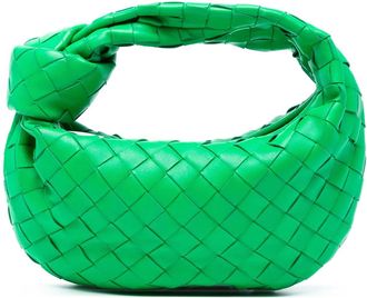 Bottega Veneta Hobo Bags - Mini Nappa Intrecciato Jodie - Gr. unisize - in Grün - für Damen