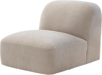 Giga Meubel Loveseat Stoff Taupe - Sitzbreite 76cm - 76x106x75cm - Mary