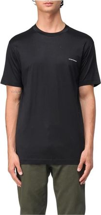 Emporio Armani Homme, Tops, Noir, Taille: XL Basic T-Shirt