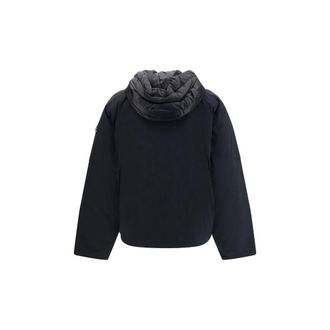 Moose Knuckles Womens Black Nylon Bomber Clothing