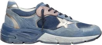 Golden Goose Homme, Chaussures, Bleu, Taille: 42 EU Dad-Star Baskets