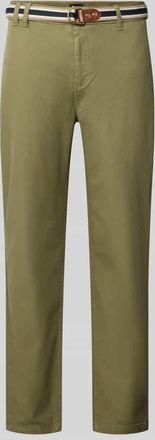 Scotch & Soda Chino mit G&uuml;rtel und Eingrifftaschen Modell WARREN