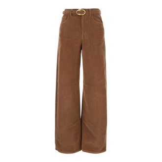 Twinset Weite Hosen - - Trousers - Damen - Braun - L