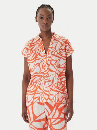 Lola Casademunt Hemd LS2615097 Orange Regular Fit