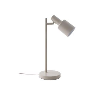 Lindby Tischlampe Ovelia (Modern) in Creme aus Metall u.a. f&uuml;r Arbeitszimmer & B&uuml;ro (1 flammig, E27) - Tischleuchte, Schreibtischlampe, Nachttischlampe, Arbe