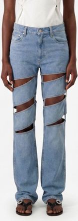 Coperni Jeans Damen Farbe Hellblau