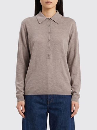 Frankie Shop Polo Femme couleur Marron