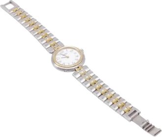 Herm&egrave;s Montre Profile Quartz doccasion - Femme - Pre-owned - Blanc - Taille: ONE Size