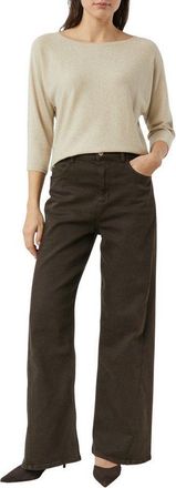 Comma 3/4 Arm-Pullover mit Glitzerdetails