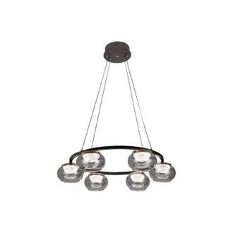 Fabrilamp H&auml;ngeleuchte pompeya 6l schwarz 42w 3000-4000-6000k mit Fernbedienung und Dimmer 3780lm regx67x67 cm