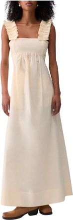 Liu Jo Femme, Robes, Beige, Taille: 44 FR Dress Ca6278 Ts246