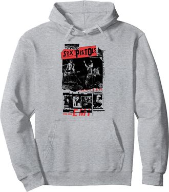 Sex Pistols Offizielle klassische Fotocollage Pullover Hoodie