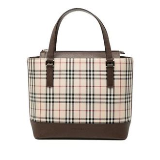 Burberry Pre-owned Canvas Handtasche - - Pre-owned - Damen - Beige - ONE SIZE