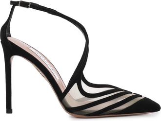 Aquazzura Femme, Chaussures, Noir, Taille: 37 EU Escarpins