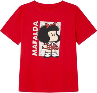 Springfield Damen 7.t.a.LIC Mafalda Roja Unterhemd, Rot Hibiskus, Medium