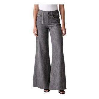 Liu Jo Weite Hosen - - Trousers - Damen - Grau - S