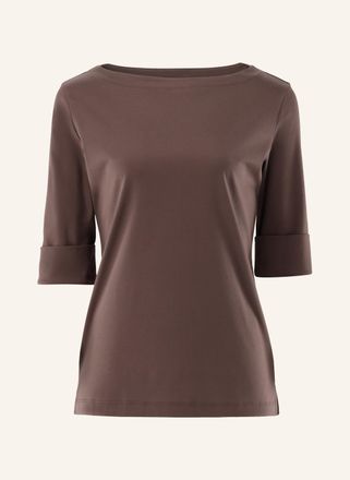 van Laack Van Laack Bluse Slim Fit braun