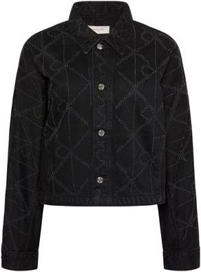 Calvin Klein Veste jean droite en coton