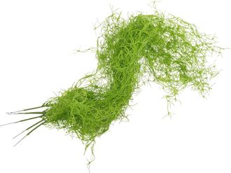 Valiclud 6 St&uuml;ck K&uuml;nstliches Moos Wandpaneel Ranken Girlande 85cm Kunststoff Moos Deko f&uuml;r Wohnzimmer B&uuml;ro Garten Gr&uuml;ne Mooswand Dekoration ohne Pflege