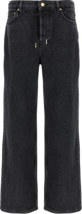 Ganni Izey Denim Jeans - - Jeans - Damen - Schwarzk - W30