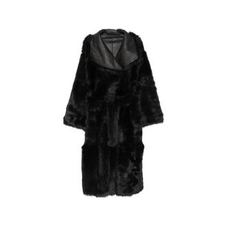 Yves Salomon Shearling-trimmed Fur Jacket
