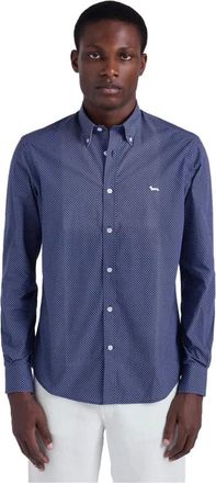 Harmont & Blaine Homme, Chemises, Bleu, Taille: XL Casual Chemises