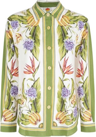 Farm Rio Farm Rio, Femme, Blouses et Chemises, Multicolore, Taille: 36 FR Chemises
