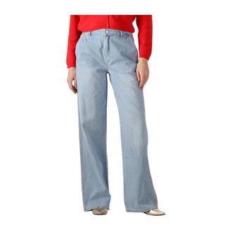 Moss Copenhagen Damen, Jeans, Blau, SGr&ouml;&szlig;e