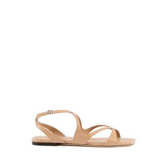 Jimmy Choo London Sandales plates Ayla en cuir