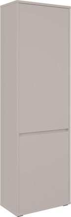 Xora Garderobenschrank Liv, Kaschmir, Holzwerkstoff, 2 F&auml;cher, 60x195x33.8 cm, Garderobe, Garderobenschr&auml;nke, Garderobenschr&auml;nke
