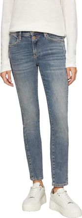 s.Oliver Damen 2153959 Jeans Hose Betsy Slim Fit, Blau,36W / 32L