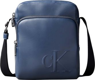 Calvin Klein Herren Bold Ck Pocket Reporter Lv04d3368g Crossover, Blue (Blue Nights)