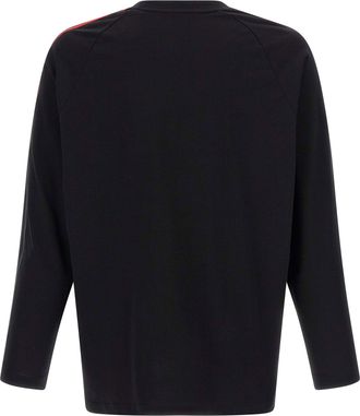 Yohji Yamamoto Gradient Stripe Oversized T-shirt - Black